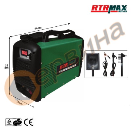Електрожен инверторен 160А RTRMaX RTM516 - | Заваръчни апарати ...