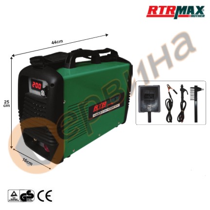 Електрожен инверторен 200А RTRMaX RTM520 - | Заваръчни апарати ...