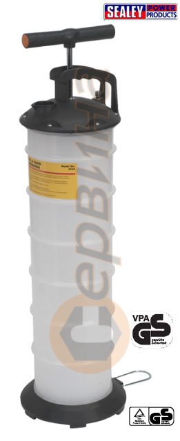 Ръчна вакум помпа за масла и течности 6.5л. SEALEY TP69 ...