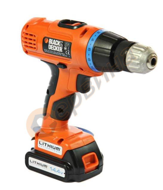 Акумулаторен ударен винтоверт/бормашина Black&Decker EPL148K - 14.4V/1 ...