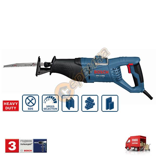 Ножовка / Саблен трион Bosch GSA 1100 E 060164C800 - 1100W - | Bosch ...