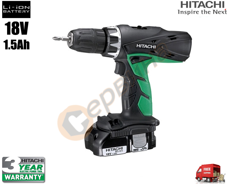 Акумулаторен ударен винтоверт HiKoki-Hitachi DV18DCL2-UC - 18V/1.5Ah/Li-Ion - | Hitachi-HiKoki ...