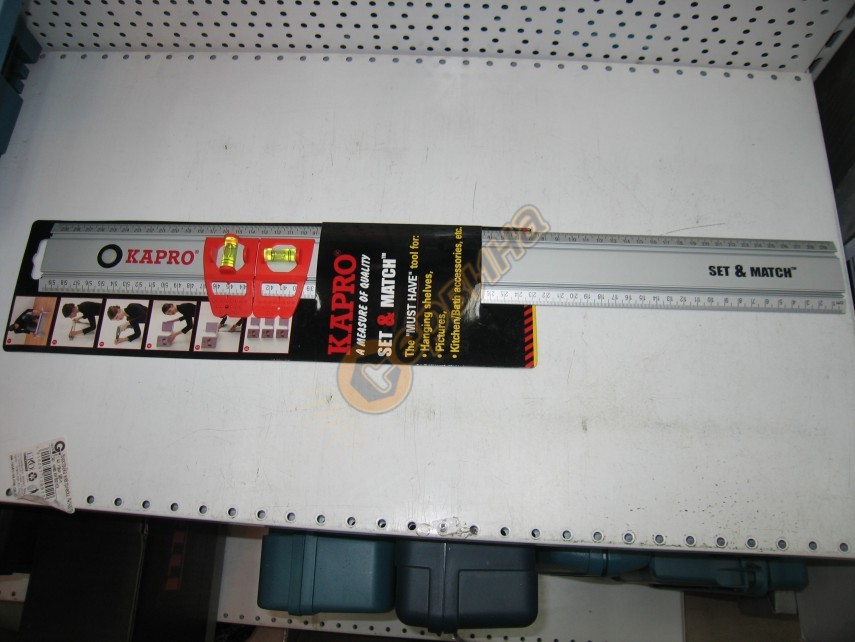 Професионална метална линийка 600мм Kapro 314 Set & Match ...
