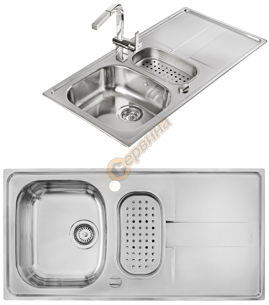 Мивка за вграждане Teka Stena 60 B - Inox гладка М.569.А 12131010 ...