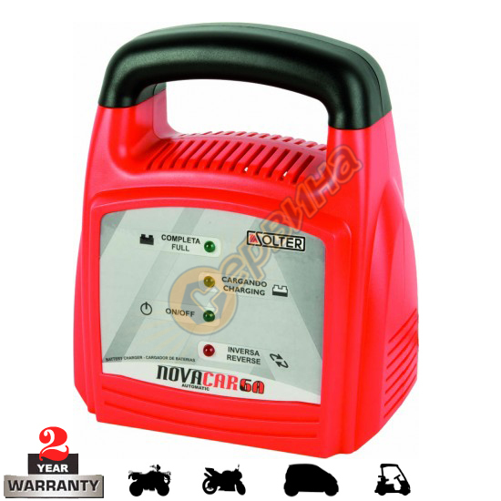 Зарядно за акумулатор Solter Novacar 12V/6A S05077 - 20-70Ah - 69лв ...