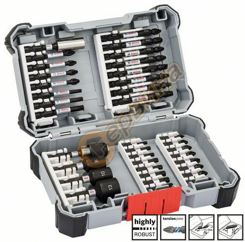 Комплект накрайници Impact Control Bosch 2608522365 - 36 части - 109лв ...