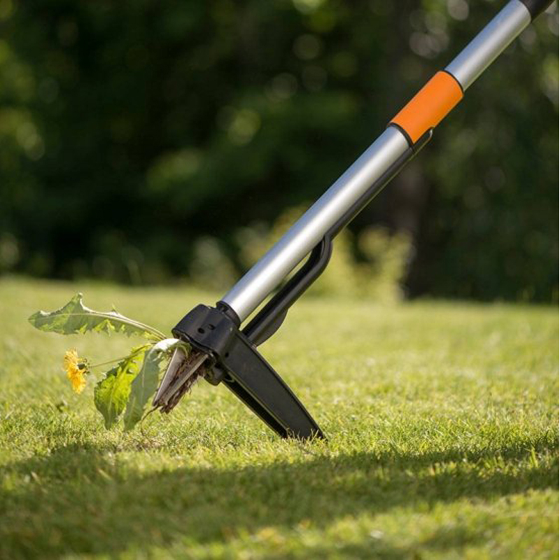 Изкоренител за плевели с телескопична дръжка Fiskars Xact 1020125 - 990 ...