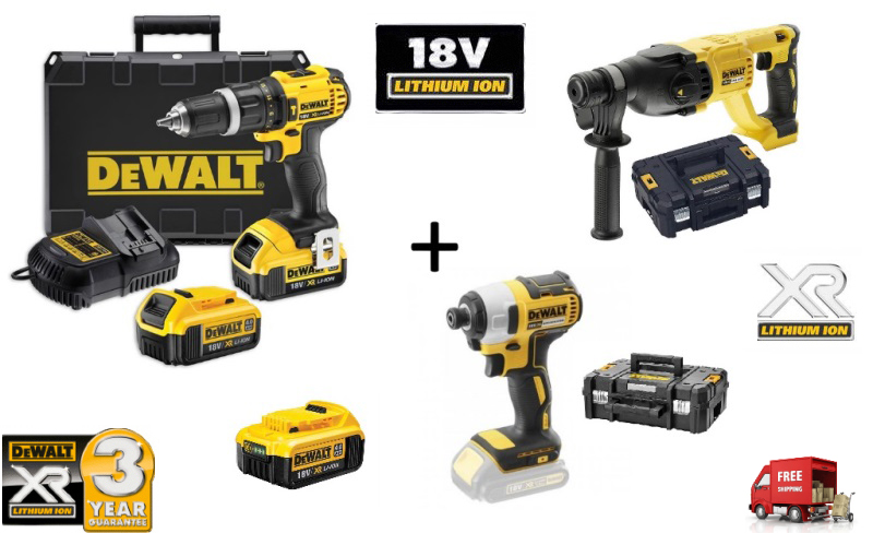Акумулаторен ударен винтоверт - бормашина DeWalt DCD785M2 - 18V/4.0Ah ...