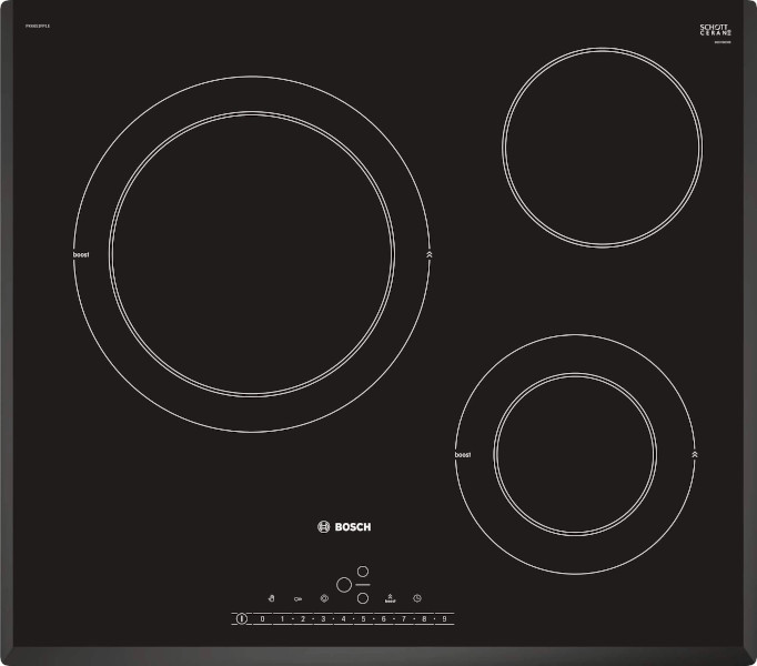 Стъклокерамичен плот Bosch PKK651FP1E 60см. - | Стъклокерамични ...