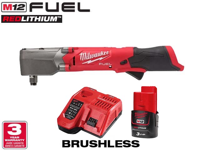 Акумулаторен ъглов ударен гайковерт Milwaukee M12 FRAIWF12-0 4933471699 ...