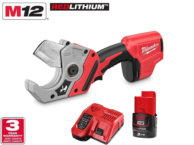 Акумулаторна ножица за пластмасови тръби Milwaukee C12 PPC-0 4933416550 ...