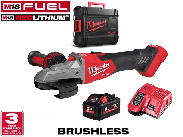 Акумулаторен ъглошлайф Milwaukee M18 FSAGF125XB-0X 4933478438 125мм ...